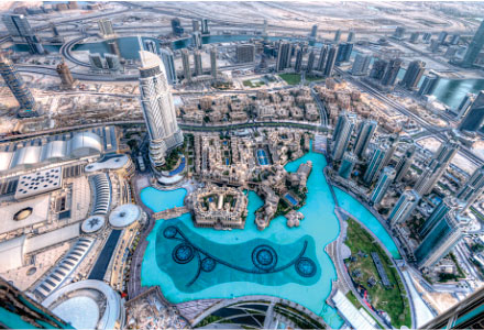 Burj Khalifa View From Top Floor